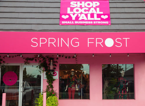 SPRING FROST Boutique on Burnet RD in Austin, TX Established 2008